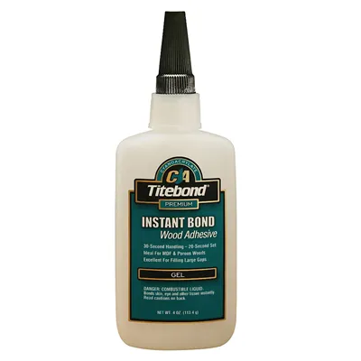 Titebond Instant Gel Rychleschnoucí lepidlo - 59ml | IGM Nástroje a stroje